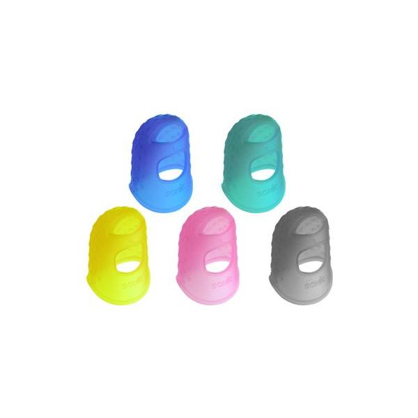 ●付け心地を考慮し指にフィットするフォルムとシリコン素材を採用●指の形と動きに合わせた使いやすいフォルム●シリコン製で付け心地がよい●蒸れ防止の通気口付き●長い爪でも使えるネイルウインドウ