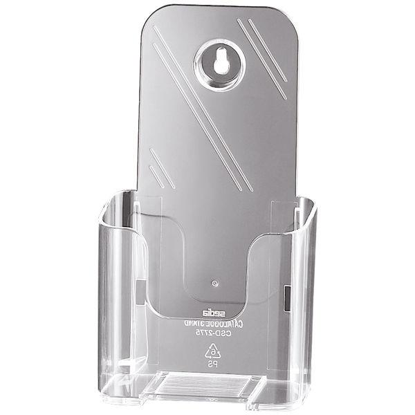 ●受付や展示会でパンフレットやチラシ等を見やすく陳列。●どんな空間にも合う、透明タイプ。●カタログが後ろに倒れにくい設計です。