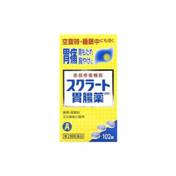 ●胃痛のもとに直接効く患部修復機能胃腸薬です。●胃の中が空っぽの空腹時・睡眠中にも効きます。●胃痛・胃もたれ・胸やけに優れた効果を発揮します。●錠剤タイプ。●医薬品。●胃痛のもと(荒れた患部)を保護・修復します。●スクラルファートが胃の荒れ...