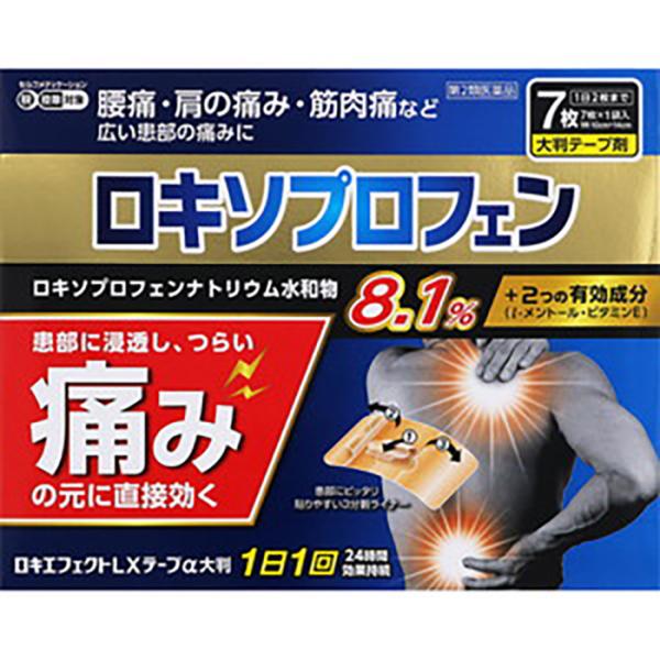●ロキソプロフェンナトリウム水和物8.1%配合のテープ剤。●清涼感を与え痛みをやわらげるl-メントール、血流を改善し血行を良くするトコフェロール酢酸エステル配合。●広い患部の痛みに。●初回購入の場合や不明点がある場合は購入前に薬剤師に相談し...