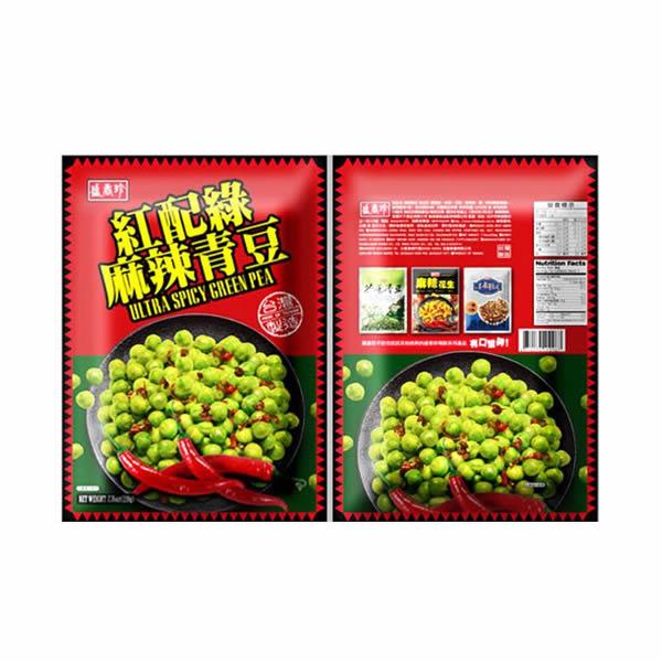 ●山椒の痺れる辛さと唐辛子のピリっとした辛さ、さらにグリーンピースの香りをバランスよく調和できた台湾の新しい定番土産です。●サクサクした食感で、クセになりそうなピリ辛さがお酒に相性ばっちり。●お出かけの際にも、便利な小分けタイプで持ちやすく...