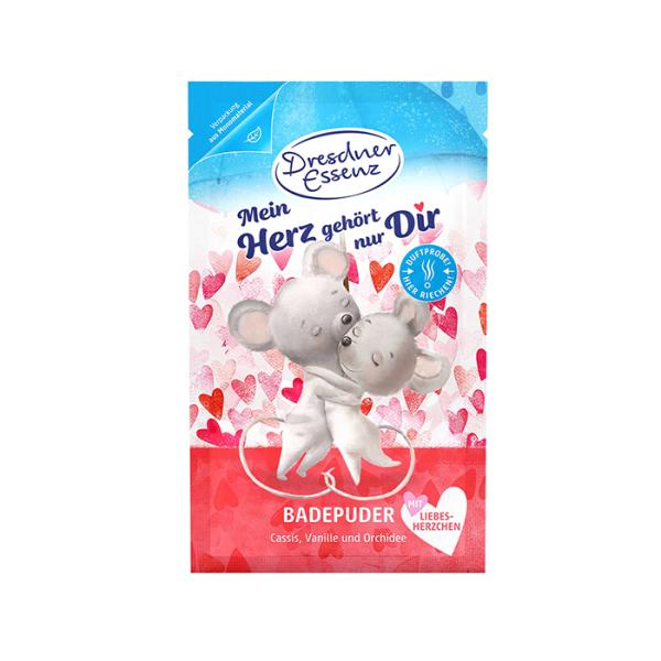 (カシス、バニラ、蘭のフルーティーな香り)カシス、バニラ、蘭のフルーティーでやさしい香りが広がるパウダー状の入浴剤。ハート型のシュガークリスタルがバスタイムを彩り、心もときめく特別な時間を演出します。アラントイン※1と植物由来のオイルを配合...