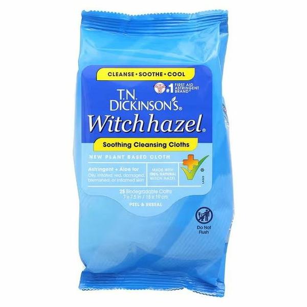 ●ウィッチヘーゼル（ハマメリス水）を使用しており、ウィッチへーゼルのもつ優れた収れん作用が、肌の炎症や赤みを軽減させます。●クレンジングクロスとして、ニキビや敏感肌んの汚れ、皮脂、不純物をやさしく取り除きながら赤みや刺激を鎮静します。●25...