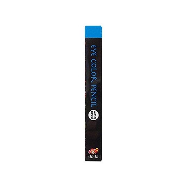 ●ドドメイク大人気商品のカラーペンシルから新色登場！目元に強烈インパクト●刺激的なカラーで目元を大胆に！するする描けるのに高発色、ウォータープルーフタイプ●ラインをぼかしてアイシャドウにも使える
