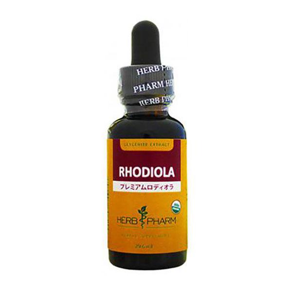 ★爆買★●北極圏にあたるロシア北部で自生するロディオラの繊細なバラの香りとフラボノイド成分を損なわないように手摘みで採取し、日陰で丁寧に乾燥し、ハーブファーム社にてしっかりとグリセリンで抽出したアルコールフリーのエキスです。