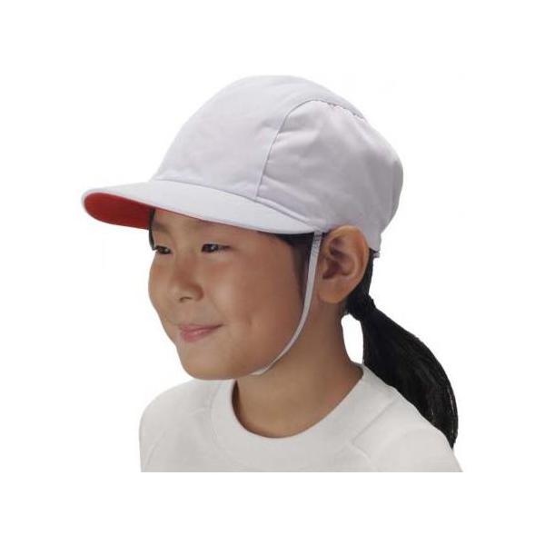 ●綿混素材で優しい肌触りで色落ちしにくい体操帽子です。