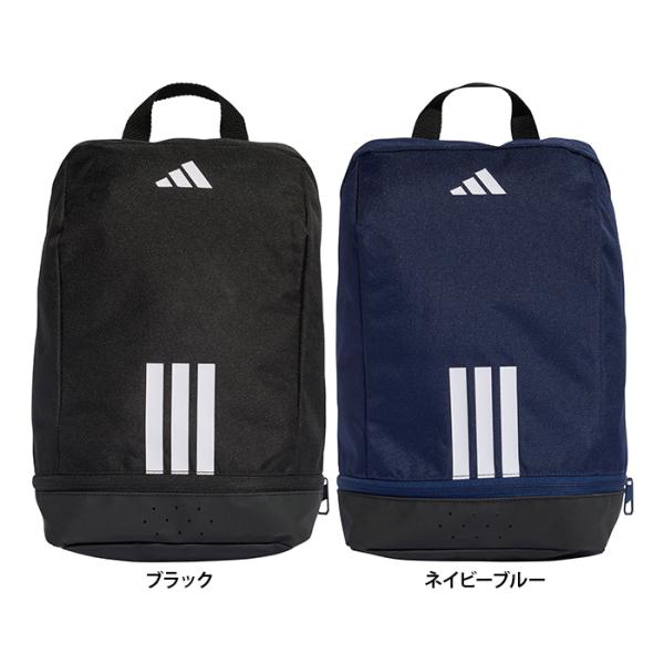 ●練習に行くときも、試合の準備をするときも、このシューズバッグならシューズを楽に取り出せる。●ジップクロージャーで、アディダス スリーストライプとスリーバーロゴがアクセントを添えたこのバッグは、ギアを素早く取り出せて、持ち運びが簡単。●チー...
