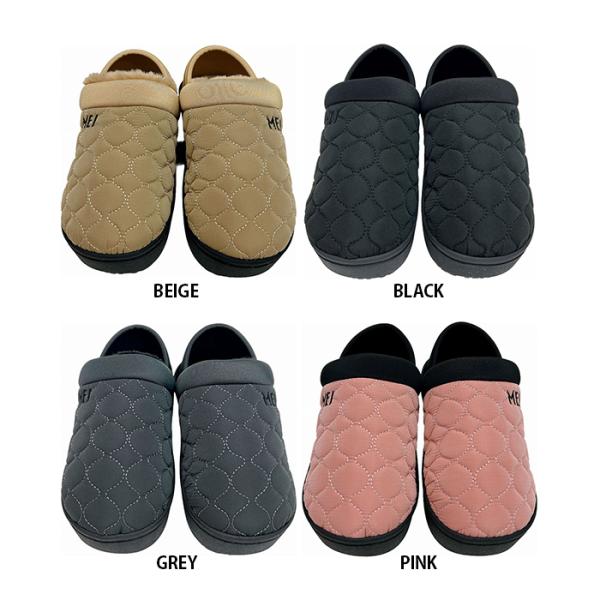 ★爆買★●おしゃれなキルティングデザイン。●踵を踏んで履ける2WAY仕様。●タウンユースからアウトドアシーンまで活躍してくれる!内側はボア生地を使用した抜群な暖かさ。