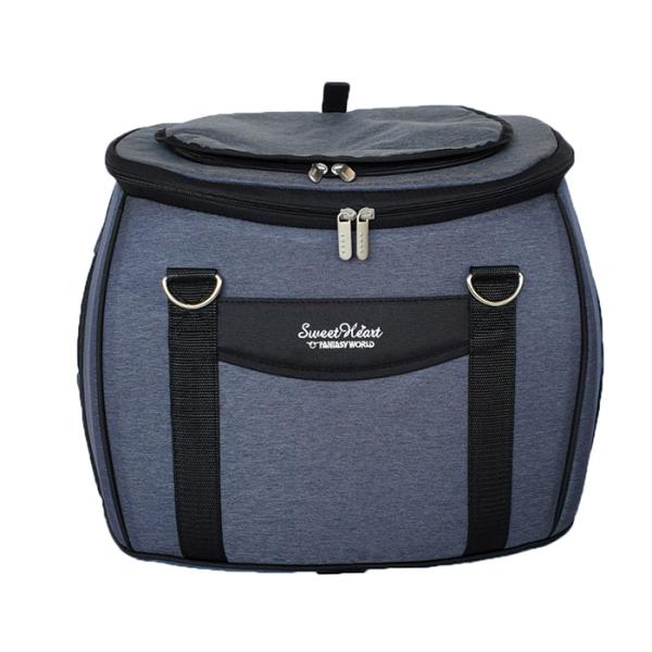 「スイートハートシリーズ」コンパクトだけど多機能なペットカート大好評のスイートハートカートSサイズのバック単品で販売★リュックは背負っている時に肩からベルトがずり落ちないように、バストの高さに両サイドのベルトを固定するパーツがついています。...