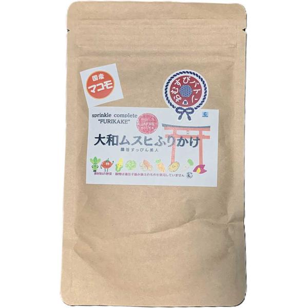 原材料名：国産食べるいりこ、国産胡麻、生食ドリーム４６、国産かつお、国産青のり