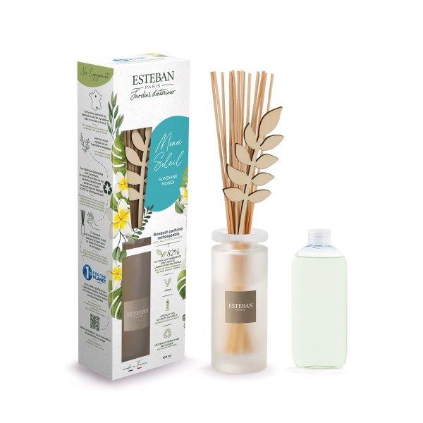 日本香堂 エステバン インテリアガーデンナチュール モノイソレイユ ラタンブーケ 100mlあたたかい風に揺れるソーラーフローラルの香り 3660963095160 芳香剤・消臭剤:部屋用広告文責：アットライフ株式会社TEL 050-319...