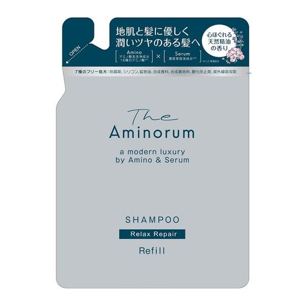 熊野油脂 The Aminorum ジ アミノラム シャンプー つめかえ用 350ml地肌と髪を優しく洗い上げ潤いのある髪へ ヘアケア 4513574036871 バス用品・洗面用品:ヘアケア:シャンプー:ダメージケア広告文責：アットライフ...