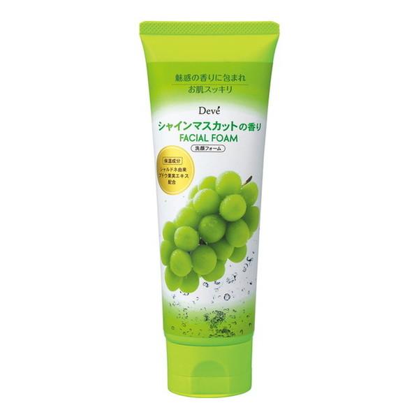 熊野油脂 ディブ Deve' シャインマスカットの香り 洗顔フォーム 170g 洗顔4513574044371もちもち泡がお肌を包み込み、余分な皮脂や汚れをやさしく洗い落とします。シャインマスカットの香り。バス・洗面用品:洗顔広告文責：アッ...