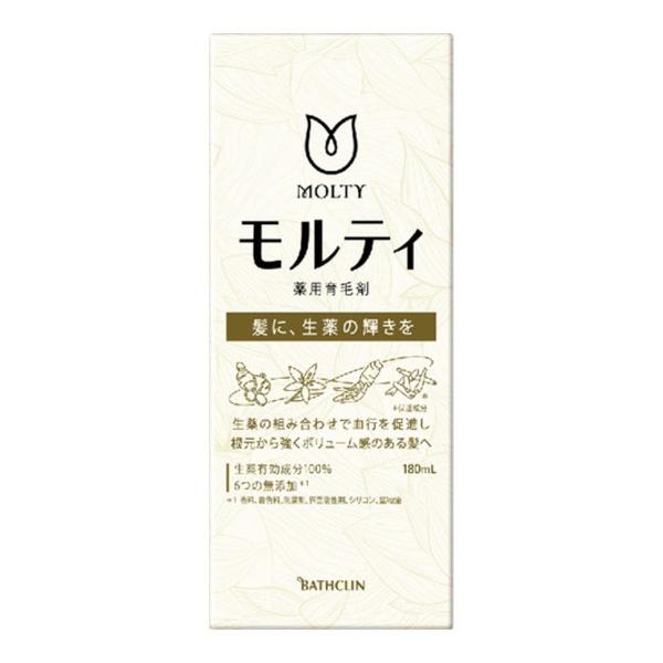 バスクリン モルティ 薬用 育毛剤 180ml 医薬部外品髪に、生薬の輝きを　薬用育毛剤 4548514516618 バス用品・洗面用品:ヘアケア:スタイリング・育毛剤:育毛・養毛剤広告文責：アットライフ株式会社TEL 050-3196-1...