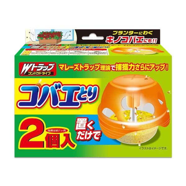ライオンケミカル Wトラップ コバエとり 2個入4900480228412置くだけでコバエとり虫よけ・殺虫・園芸品:いやな虫:コバエ広告文責：アットライフ株式会社TEL 050-3196-1510※商品パッケージは変更の場合あり。メーカー欠...