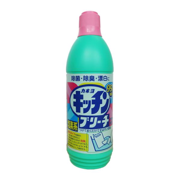 カネヨ石鹸 キッチンブリーチ 600ml キッチン用漂白剤調理器具の除菌・除臭・漂白に 4901329190365 キッチン・お掃除用品:台所洗剤:漂白・殺菌:漂白剤広告文責：アットライフ株式会社TEL 050-3196-1510 ※商品パ...
