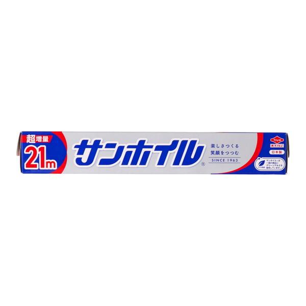 東洋アルミ サンホイル 21m アルミホイル4901603025062アルミ箔 アルミ サンホイルシリーズの大容量品、通常の3倍。キッチン・お掃除用品:台所消耗品:アルミホイル広告文責：アットライフ株式会社TEL 050-3196-1510...