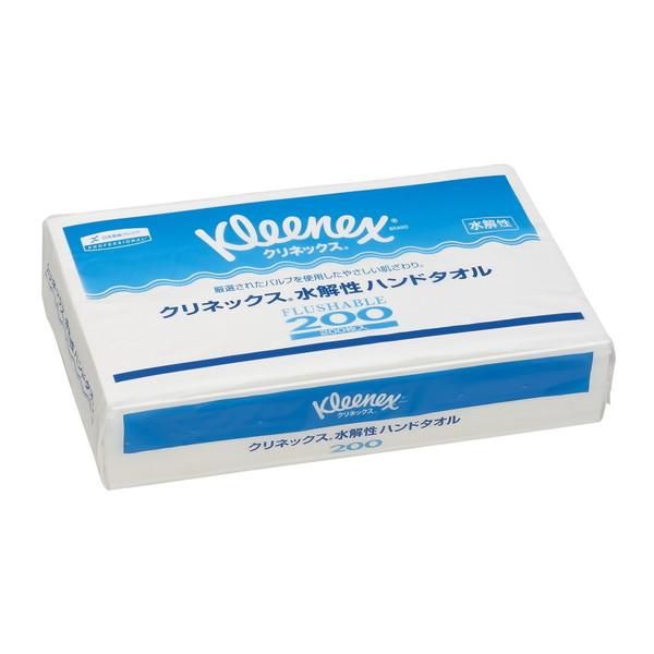 日本製紙クレシア クリネックス 水解性 ハンドタオル 200枚入 ペーパータオル4901750364007トイレに流せる水解性ペーパーハンドタオル紙製品:ティッシュペーパー広告文責：アットライフ株式会社TEL 050-3196-1510※商...