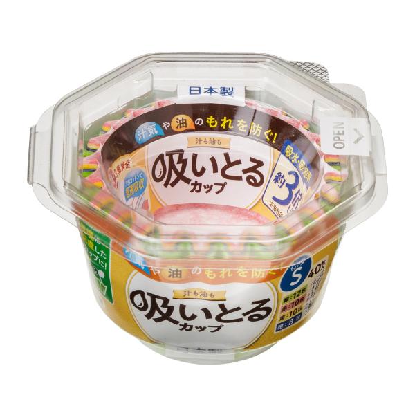 東洋アルミ 汁も油も吸いとるカップ S 4色入 40枚入 お弁当カップ天然コットンで超速吸収 汁気や油のもれを防ぐ! おかずカップ 4901987218357 キッチン・お掃除用品:お弁当・テーブル用品:お弁当用品:ホイルケース・カップ広告...