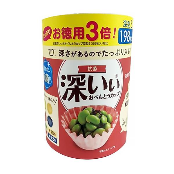 東洋アルミ 抗菌 深いぃおべんとうカップ 深型S 4色 お徳用3倍 198枚入り4901987218753主役のおかずを引き立てる色とデザイン。円満調和ご縁などの願いの込められた七宝柄。キッチン・お掃除用品:お弁当・テーブル用品:ホイルケー...