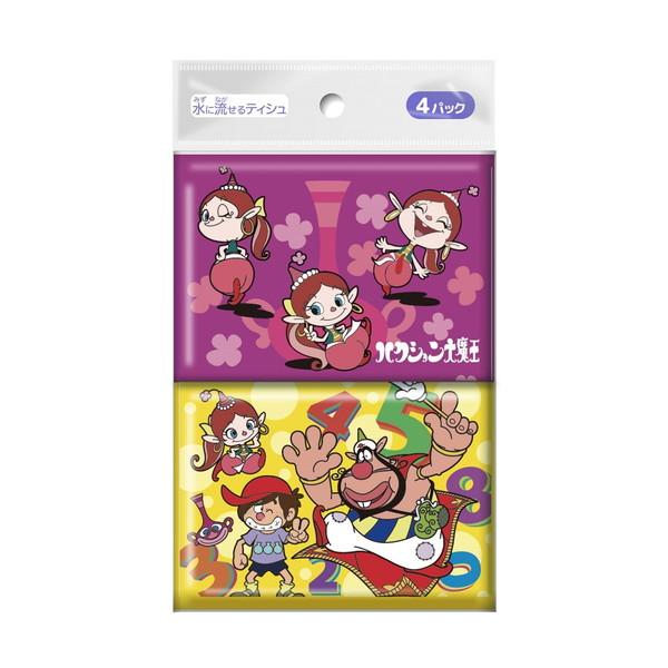 ダイレイ ハクション大魔王 4パック ※柄は選べません ポケットティッシュ4901988000159柄アソートで水に流せるティシュ ティッシュペーパー ティシュ紙製品:ポケットティシュ広告文責：アットライフ株式会社TEL 050-3196-...
