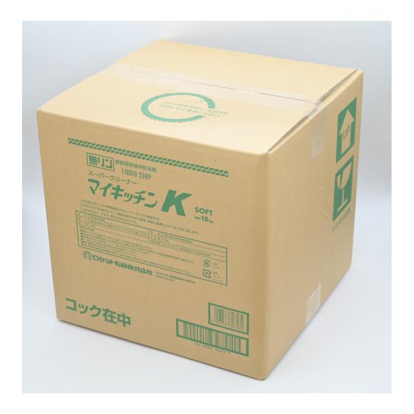 ロケット石鹸 マイキッチン Kテナー 18kg スーパークリーナー業務用食器洗剤 4903367306562 キッチン・お掃除用品:台所洗剤:食器用洗剤:食器用洗剤広告文責：アットライフ株式会社TEL 050-3196-1510 ※商品パッ...