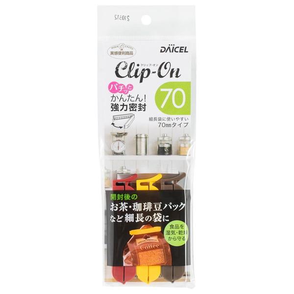 ダイセル クリップ オン 70 Clip-On 3本入4905803882029キッチン・お掃除用品:台所消耗品:その他台所用品:その他台所用品広告文責：アットライフ株式会社TEL 050-3196-1510※商品パッケージは変更の場合あり...