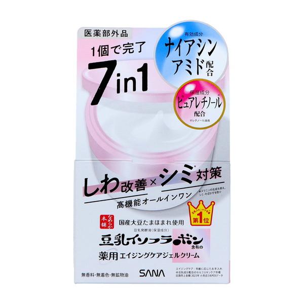常盤薬品 SANA サナ なめらか本舗 豆乳イソフラボン 薬用 リンクルジェルクリーム ホワイト 100g 本体4964596702754大人の高機能オールインワンジェル登場！　薬用エイジングケアジェルクリーム化粧品・化粧小物:基礎化粧品:...