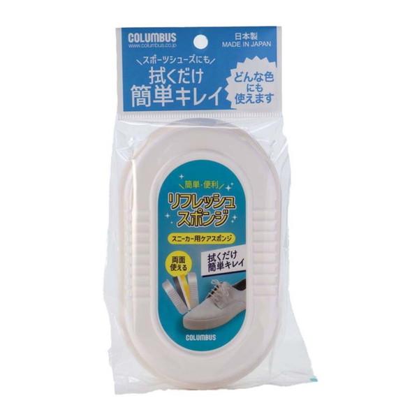 コロンブス スニーカーケア リフレッシュスポンジ スニーカー用汚れ落とし4971671198043手が汚れない　ふくだけで汚れが落ちるスニーカー用汚れ落とし広告文責：アットライフ株式会社TEL 050-3196-1510※商品パッケージは変...