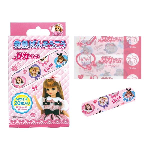 スケーター 救急ばんそうこう リカちゃん M 20枚入 QQB14973307509100ポップでかわいいキャラクターばんそうこう衛生用品:絆創膏広告文責：アットライフ株式会社TEL 050-3196-1510※商品パッケージは変更の場合あ...
