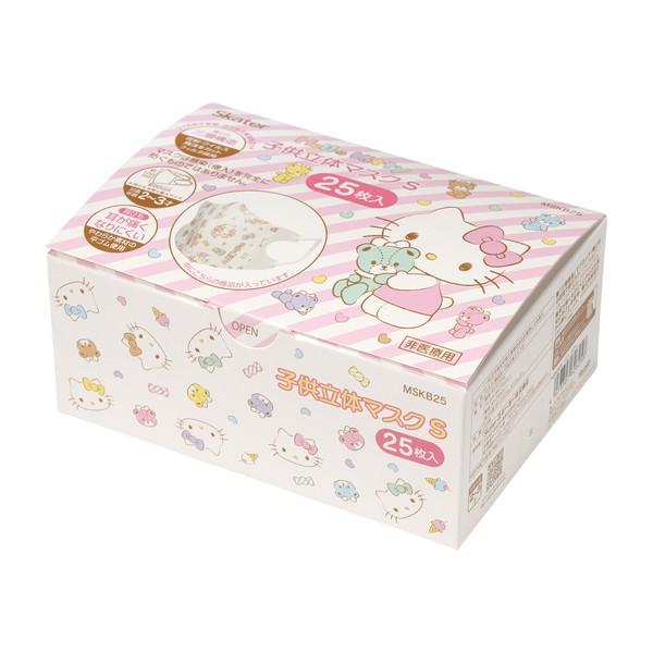 スケーター MSKB25N 子供 立体マスク S 25枚入 ハローキティ ※画像はイメージです4973307626258可愛いキャラクター柄の子供立体マスクです衛生用品:マスク広告文責：アットライフ株式会社TEL 050-3196-1510...