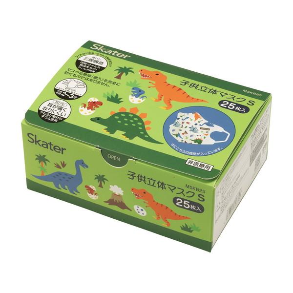 スケーター MSKB25N 子供 立体マスク S 25枚入 ディノサウルス 恐竜 ダイナソー ※画像はイメージです4973307626753可愛いキャラクター柄の子供立体マスクです衛生用品:マスク広告文責：アットライフ株式会社TEL 050...