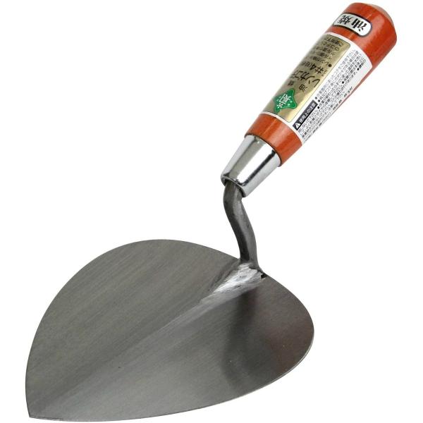 藤原産業 緑長 レンガ コテ 油焼 短柄 #4レンガ積み、タイル貼り、モルタル塗、すくい作業等。 4977292164696 広告文責：アットライフ株式会社TEL 050-3196-1510 ※商品パッケージは変更の場合あり。メーカー欠品ま...