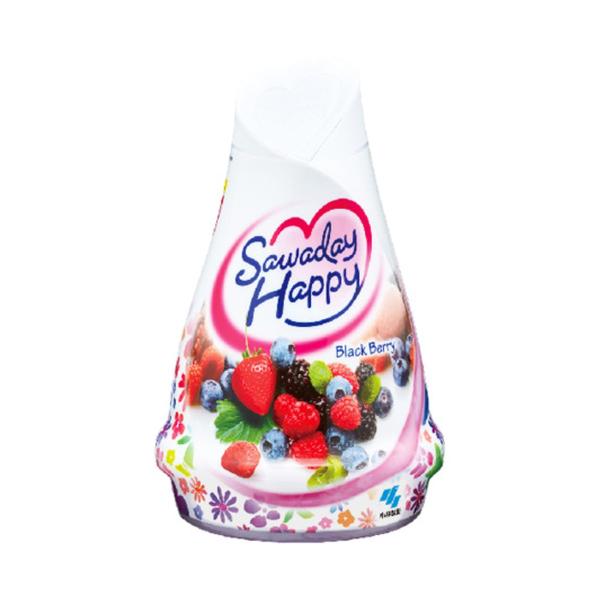 小林製薬 サワデーハッピー Sawaday Happy ブラックベリー 120g今までにない香りを楽しい気分で使えるお部屋用芳香剤 4987072088227 芳香剤・消臭剤:部屋用広告文責：アットライフ株式会社TEL 050-3196-1...