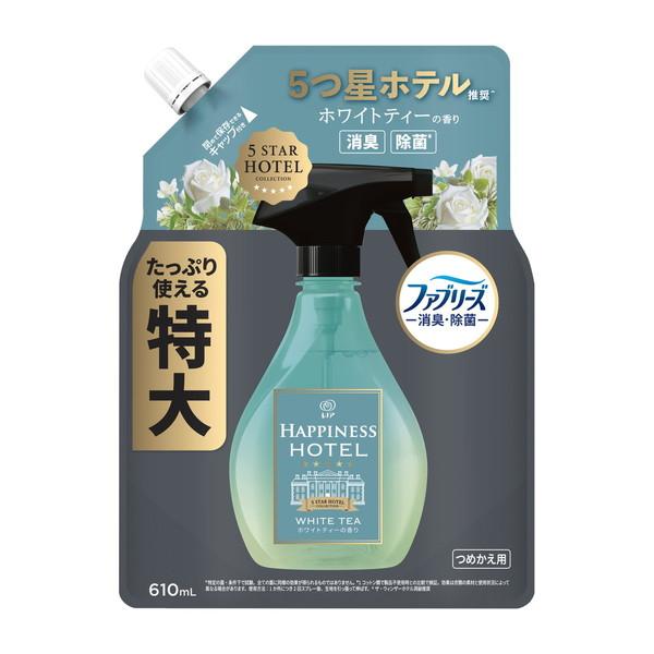P&amp;G レノアハピネス ミストホワイトティーの香り つめかえ用 特大サイズ 610ml4987176328366レノアハピネスから布用スプレーが新登場！ファブリーズと同等の消臭・除菌ができる芳香剤・消臭剤:布用広告文責：アットライフ...