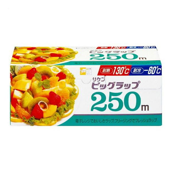 リケン ビッグラップ 30cm×250m大容量据え置き型の塩化ビニル樹脂製のラップ 4903381130259 キッチン・お掃除用品:台所消耗品:ラップ・アルミホイル:ラッピングフィルム広告文責：アットライフ株式会社TEL 050-3196...