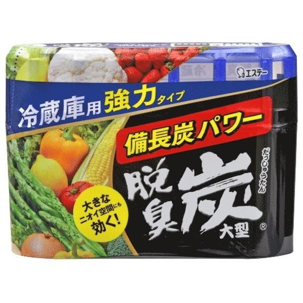 エステー 脱臭炭 冷蔵庫用 大型 脱臭剤 240g備長炭＋活性炭が悪臭を強力に脱臭します。ゼリー状の炭が小さくなるので、交換時期がはっきりわかります。ミネラル抗菌パワー（ミネラル系抗菌剤配合）キッチン・お掃除用品:台所消耗品:冷蔵庫用脱臭剤...
