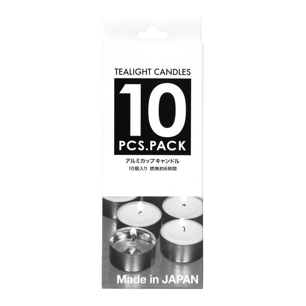 カメヤマ ティーライト アルミカップ キャンドル 10個入 ろうそく4901435874814ローソク 蝋燭 低温でじっくり香りの成分を抽出してくれるので、アロマポットや茶香炉に最適。線香ローソク・アロマ:ローソク広告文責：アットライフ株式...