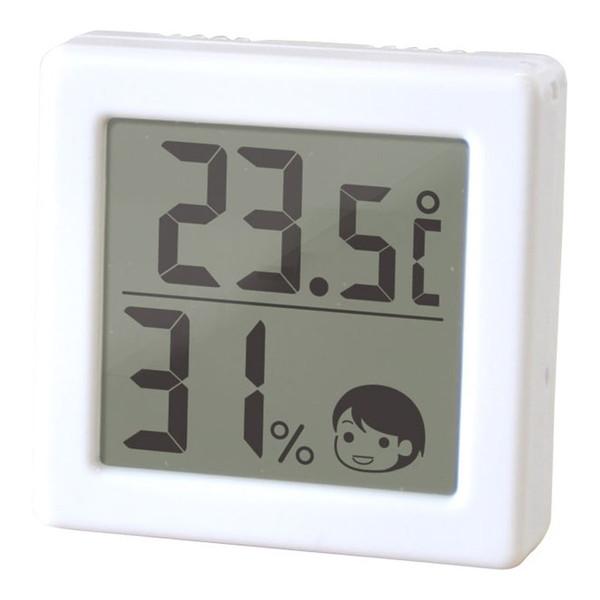 ドリテック 小さいデジタル温湿度計 O-420WT ホワイト4536117040753デジタル 温湿度計 コンパクトサイズ 乾燥対策 外出 旅行 持ち運び ストラップ穴付き広告文責：アットライフ株式会社TEL 050-3196-1510※商...