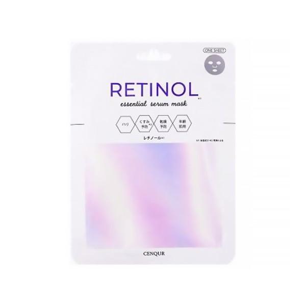 千空 CENQUR エッセンシャルセラムマスク レチノール 1枚入 シートマスク4570093261399美容液マスク フェイスパック 韓国コスメ スキンケア くすみ 乾燥 ハリ広告文責：アットライフ株式会社TEL 050-3196-151...