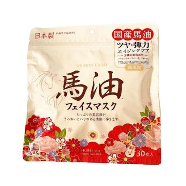 UP SKIN LABO 馬油 ナチュラル フェイスマスク 30枚入4595057256013オールインワン　シートマスク広告文責：アットライフ株式会社TEL 050-3196-1510※商品パッケージは変更の場合あり。メーカー欠品または完...