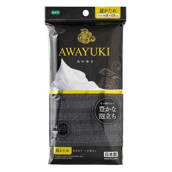 オーエ あわゆき ナイロンタオル 超かため ブラック4901065615115広告文責：アットライフ株式会社TEL 050-3196-1510※商品パッケージは変更の場合あり。メーカー欠品または完売の際、キャンセルをお願いすることがあります...