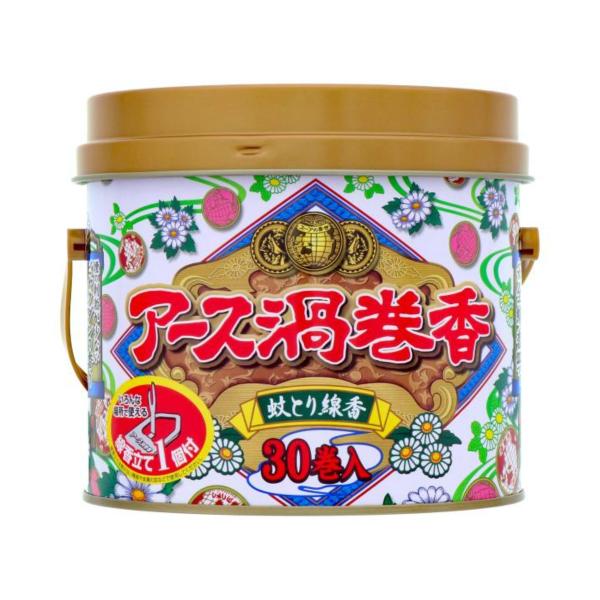 アース製薬 アース 渦巻香 30巻缶入 蚊とり線香高級ビャクダンの香りがする、安定した効きめの蚊とり線香 4901080170514 虫よけ・殺虫・園芸品:ハエ・蚊:蚊取り線香広告文責：アットライフ株式会社TEL 050-3196-1510...