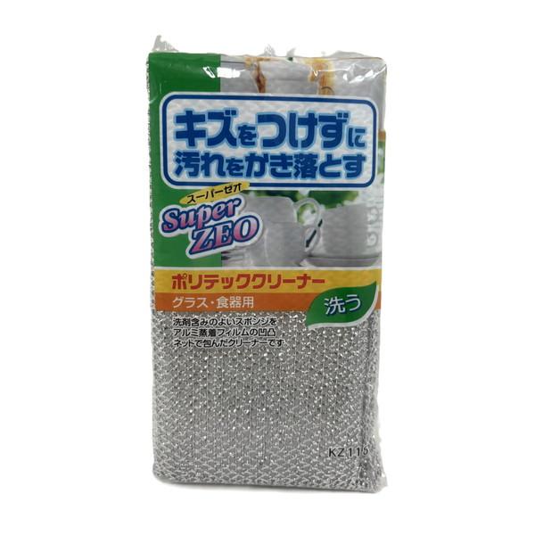スーパーゼオ ポリッテッククリーナー キッチンスポンジ アイセン4901105164184金属製ではありませんので、傷がつきにくいクリーナーです■キッチン・お掃除用品:台所消耗品:たわし・ふきん広告文責：アットライフ株式会社TEL 050-...