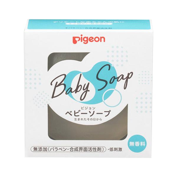 ピジョン Pigeon ベビーソープ 90g ベビー 全身用せっけん固形・透明タイプ ベビー透明ソープ 保湿 ベビー 赤ちゃん用品 4902508051835 広告文責：アットライフ株式会社TEL 050-3196-1510 ※商品パッケー...