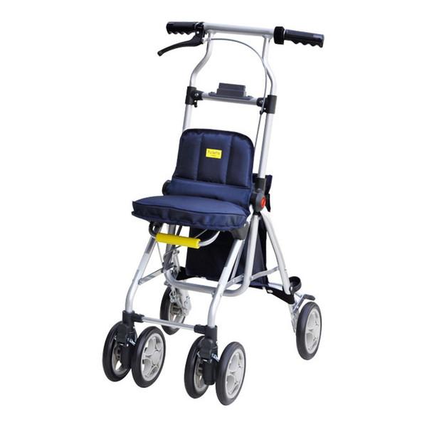 須恵廣工業 ポシェットボンベ2 No.672B ネイビー シルバーカー 介護用品4938643203112折りたたみ 移動 歩行 介護 軽くて使いやすい酸素ボンベ搭載可能シルバーカー広告文責：アットライフ株式会社TEL 050-3196-1...