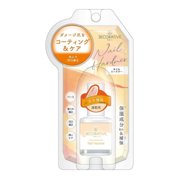 粧美堂 デコラティブネイル TN43527 ネイルハードナー 10mLダメージ爪をコーティング&amp;ケア! ベースコート 4977324435275 広告文責：アットライフ株式会社TEL 050-3196-1510 ※商品パッケージは変...