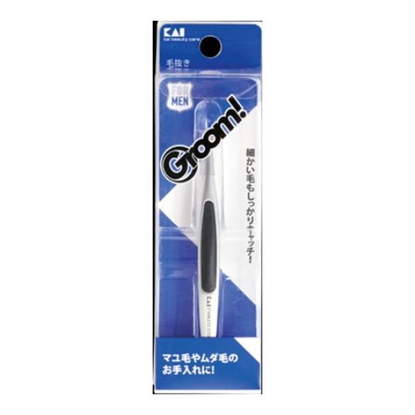 貝印 HC3021 Groom! 毛抜き 男性用4901601281712マユやムダ毛のお手入れに広告文責：アットライフ株式会社TEL 050-3196-1510※商品パッケージは変更の場合あり。メーカー欠品または完売の際、キャンセルをお願...