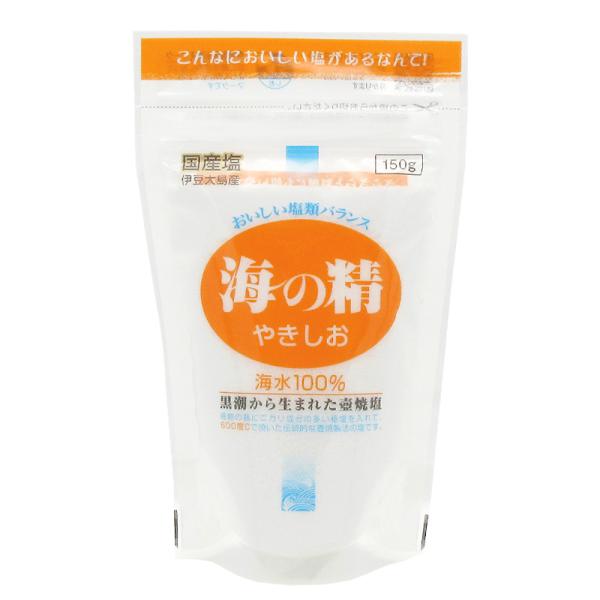 伊豆大島の海水100%、天日と平釜で作った日本の伝統海塩「海の精 あらしお」を、高温で焼成した製品です。土鍋で炒ったくらいで、ニガリ成分の多い伝統海塩（あらしお）を、湿気にくい焼塩にするのは、とても困難です。伊勢神宮・御塩殿（みしおどの）神...