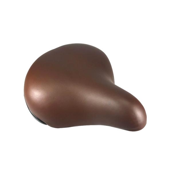 【即配】サドル　軽快車用　ブラウン TOP トップ　サドルシリーズ